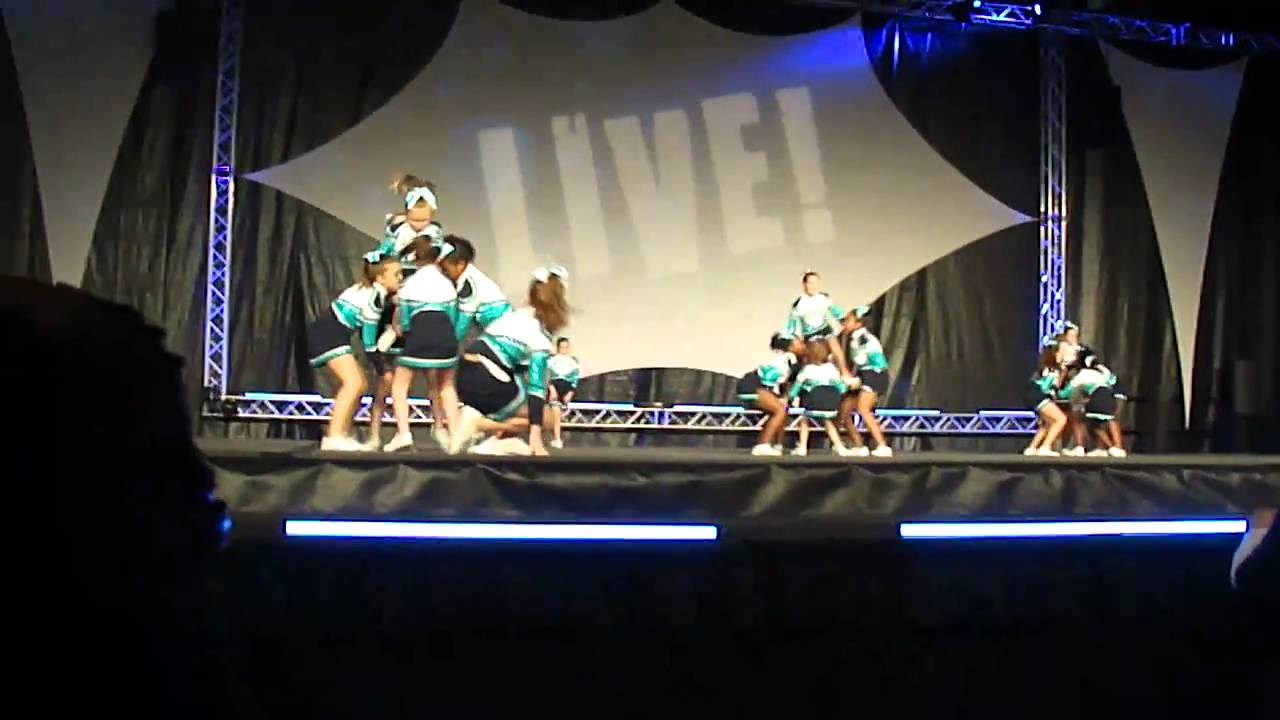 Megan Cheer Competition 8 Jan 11 - YouTube