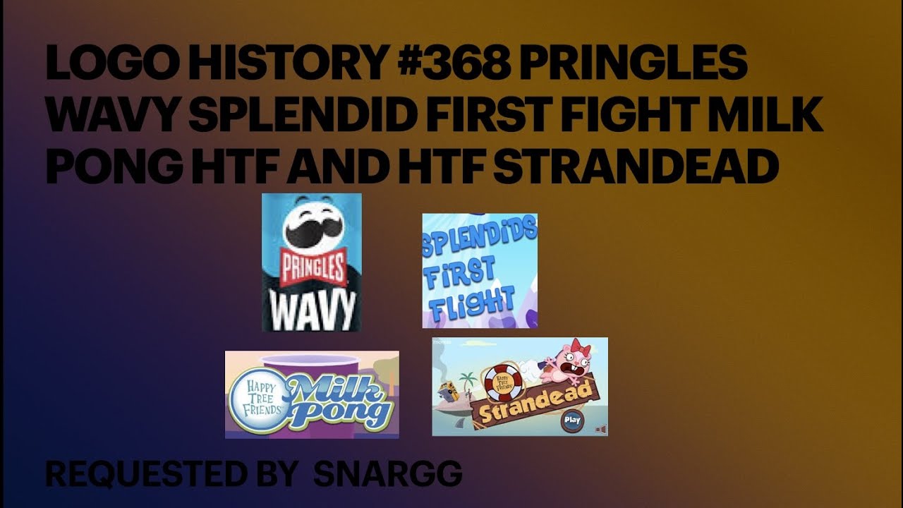 Logo History #368 Pringles Wavy Splendid First Flight Milk Pong and HTF ...