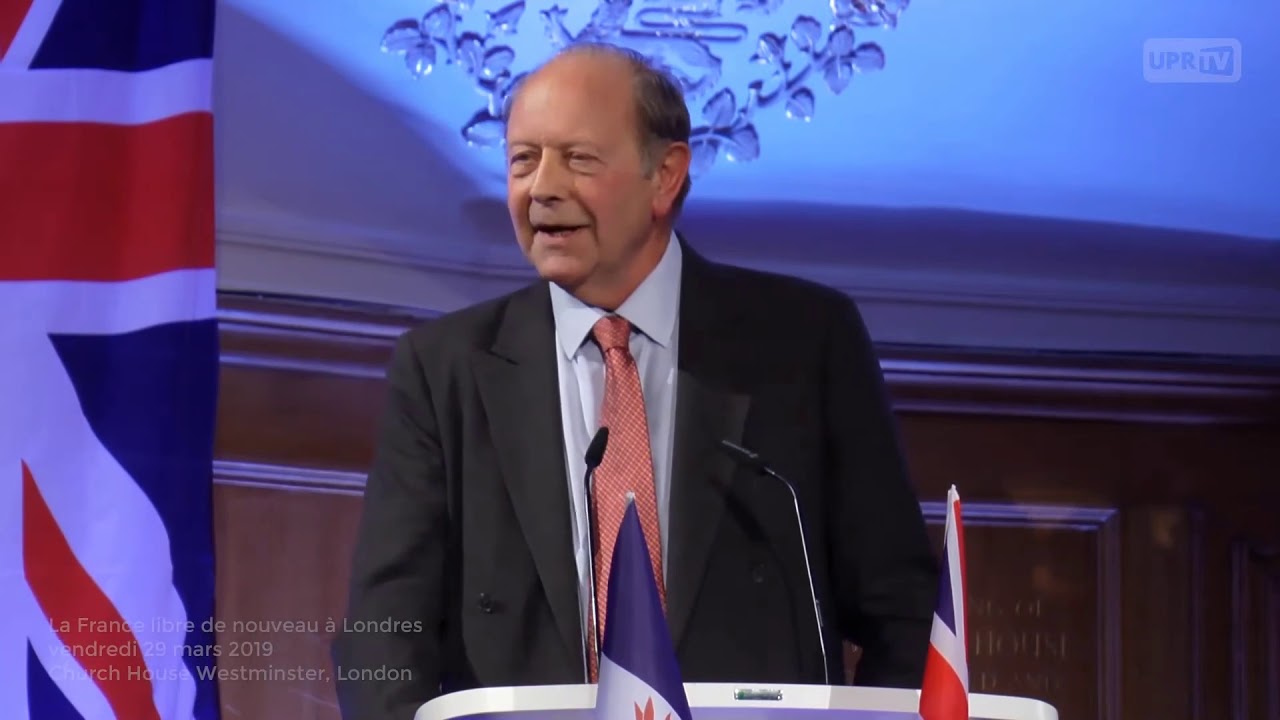 Lord Hamilton of Epsom at La France Libre de nouveau à Londres - YouTube