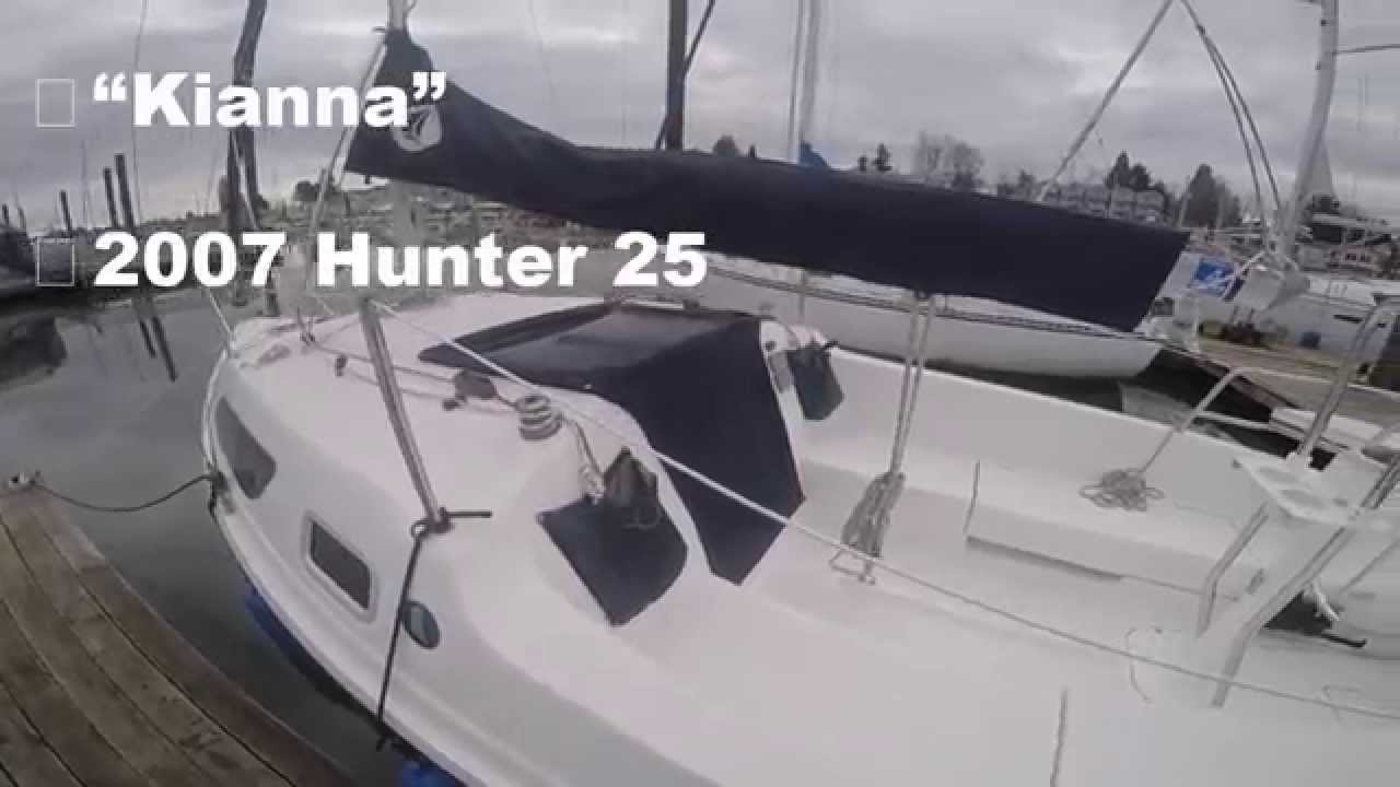 2007 Hunter 25 for sale - YouTube