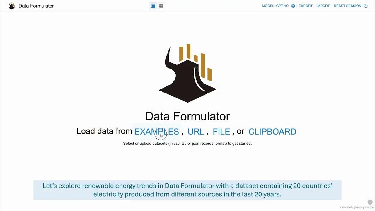 Data Formulator: Create Rich Visualization with AI iteratively - YouTube