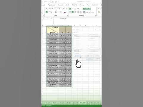 [Thủ thuật Excel] Cách xóa hàng loạt dòng trống trong Excel #Shorts - YouTube