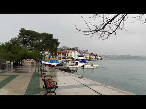 Istanbul boğazında yağmurlu bir gün #beykoz #yağmur #istanbul #imovie
