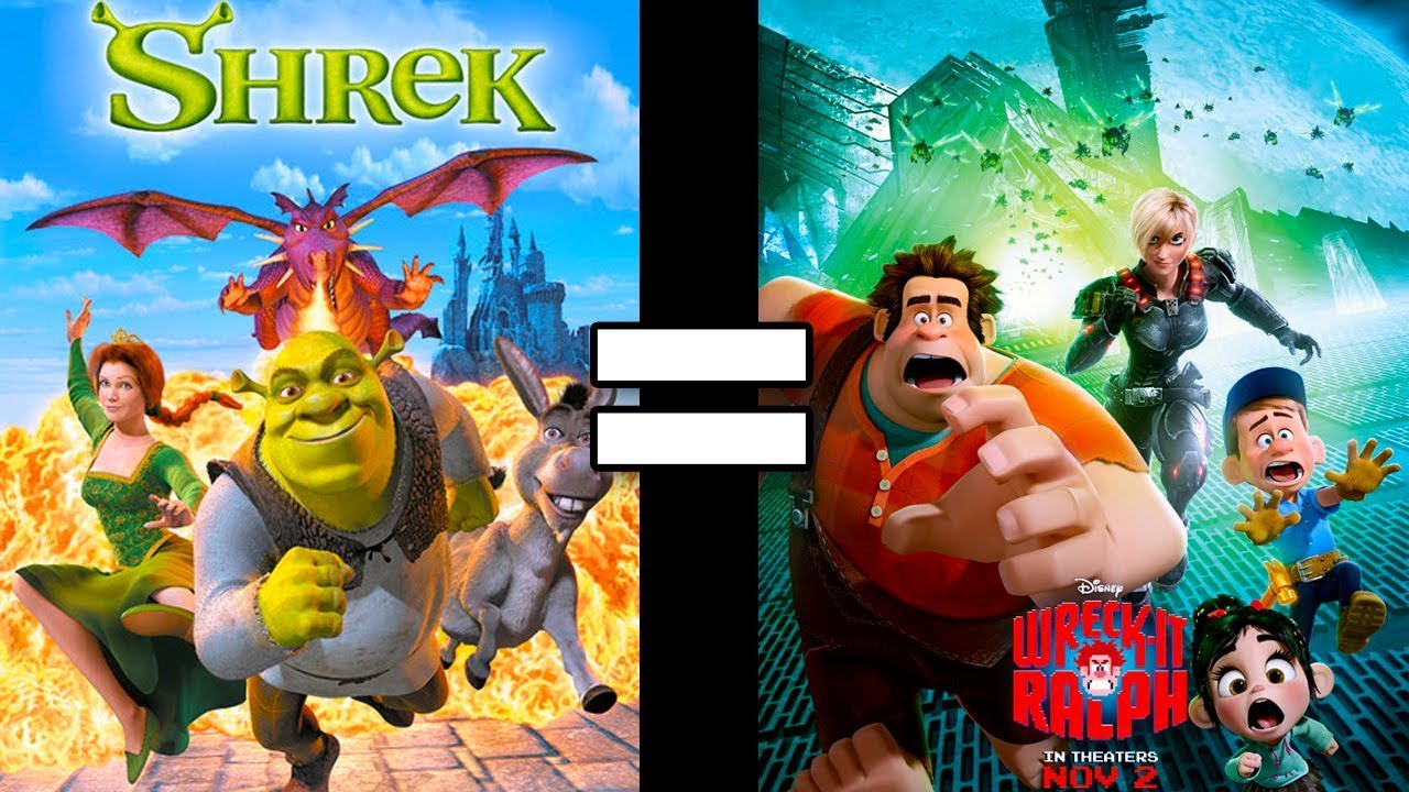 24 Reasons Shrek & Wreck It Ralph Are The Same Movie - YouTube