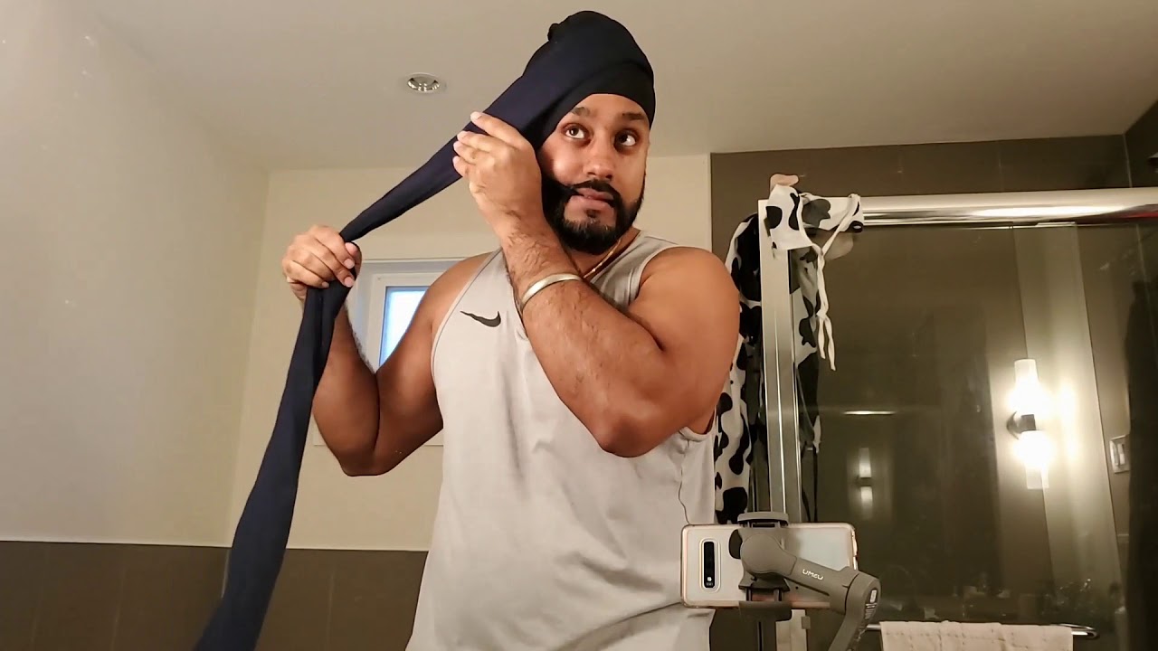 My Turban (Pagh) Tying Tutorial - How to Tie a Turban / Pagh - Realtor ...