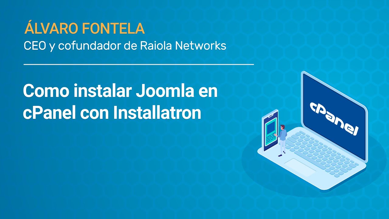Como instalar Joomla en cPanel con Installatron - YouTube