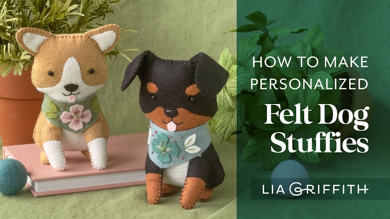 How to Make Personalized Dog Stuffies - YouTube