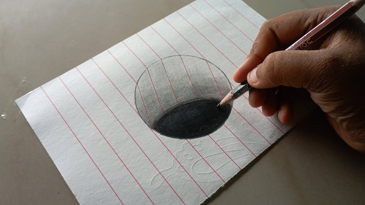draw 3d Drawing Tutorial step by step #trending #art #viralvideo # ...