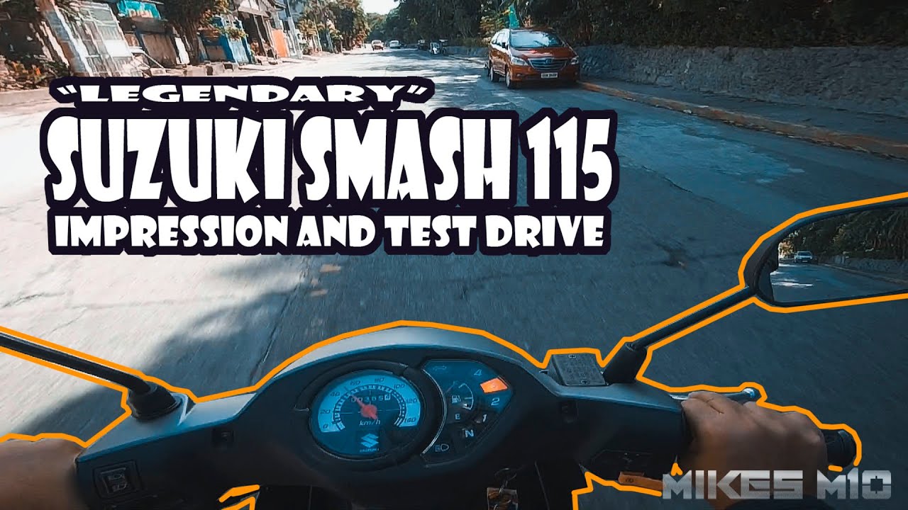 SUZUKI SMASH 115 | IMPRESSION and TEST DRIVE - YouTube