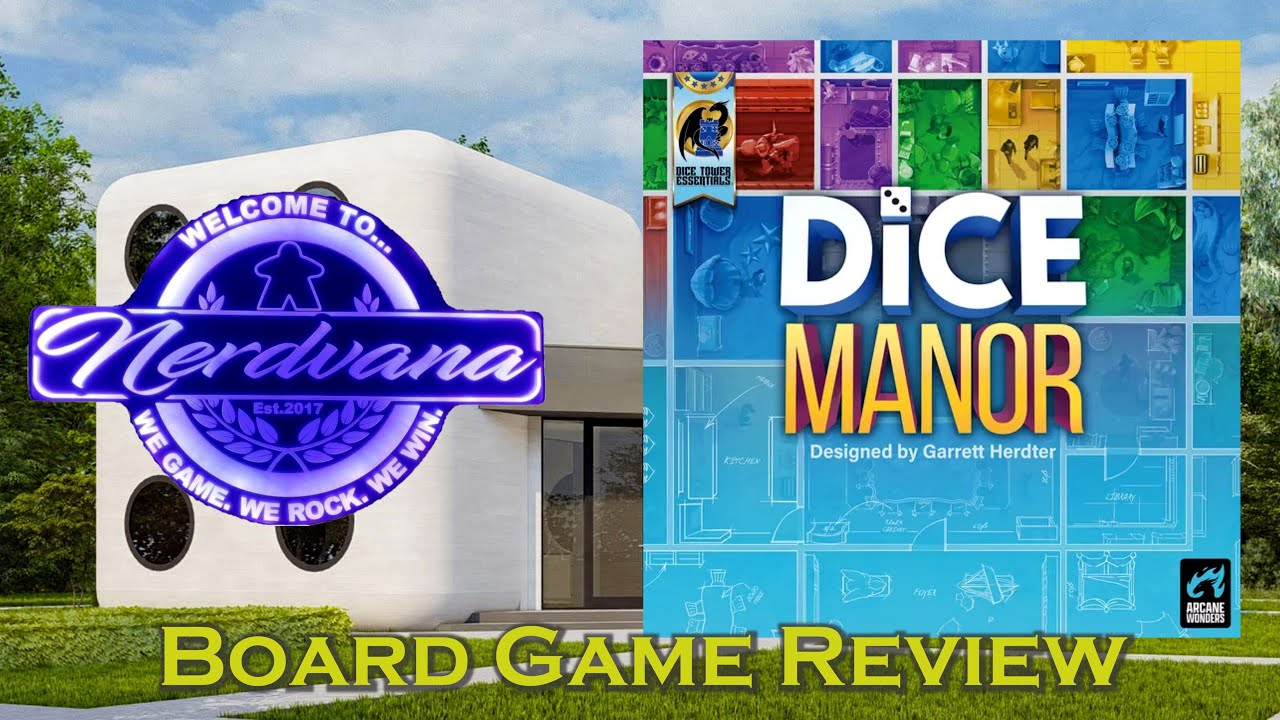 Dice Manor Board Game Review - YouTube