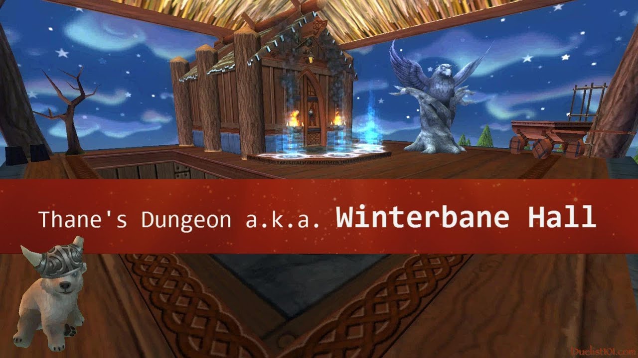 Wizard101 Winterbane Hall (Thane's Dungeon) - YouTube