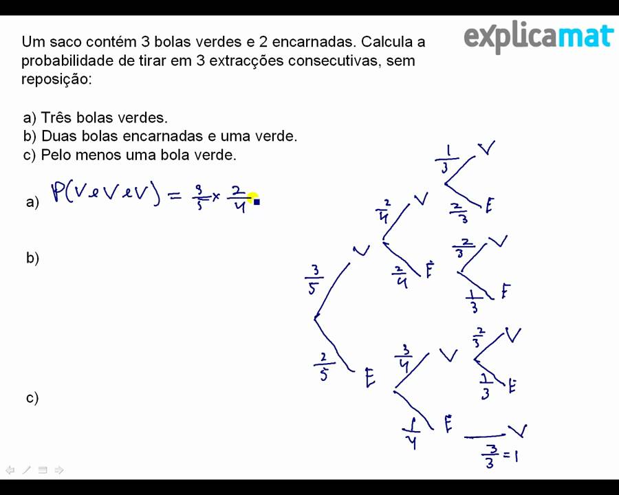 Exercicios De Probabilidade