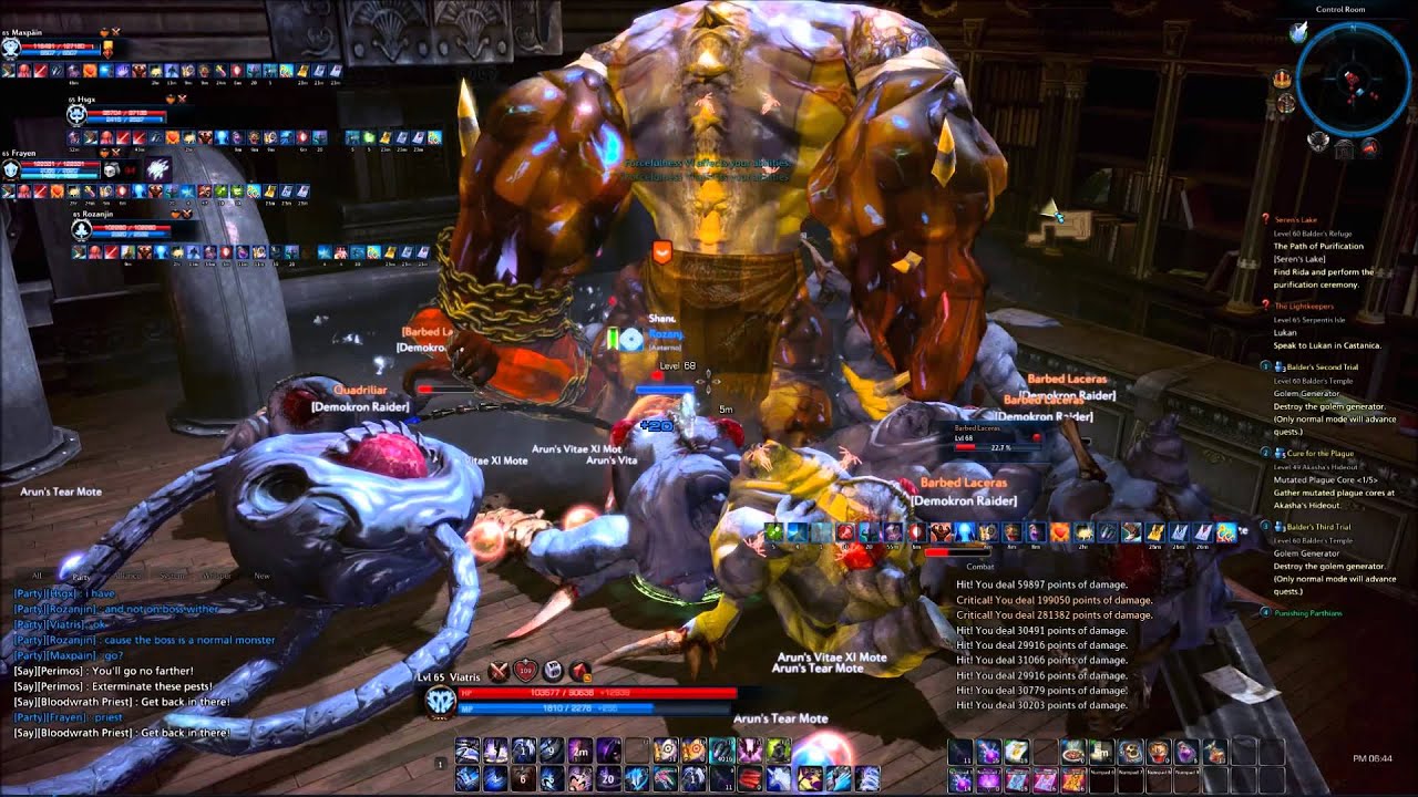 Tera: Sky Cruiser Endeavor NM,(SCNM),First boss(Putrion) - YouTube