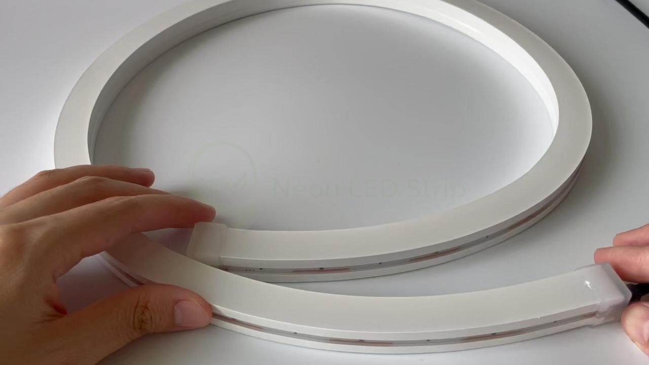 LED Neon Flex Strip Side Bend 1615 IP67 - YouTube