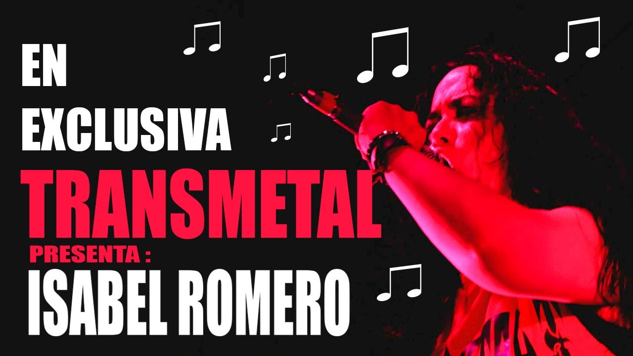Isabel Romero nueva vocalista de TRANSMETAL en entrevista - YouTube