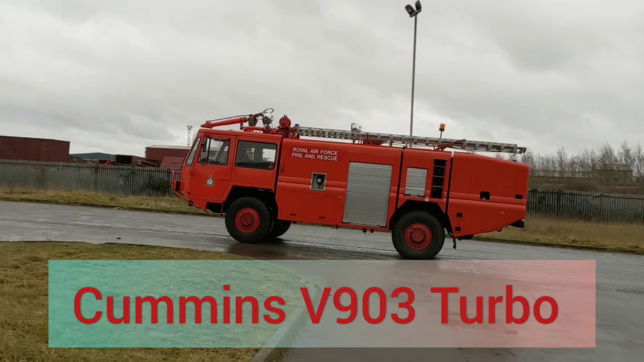 Museum of RAF Firefighting Official - Scammell Nubian MK10E - YouTube