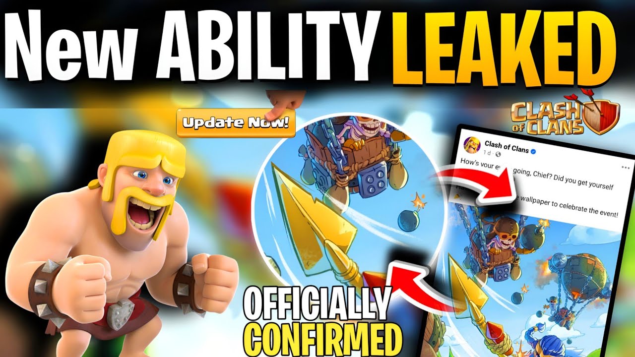 New Event Fear The Rocket Spear Explain - New Ability Coming in Clash ...
