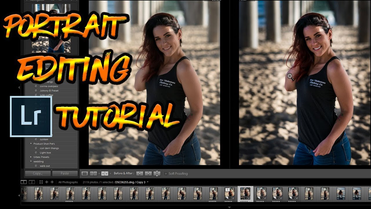 Portrait Editing 101: How I Edit My Portraits - YouTube