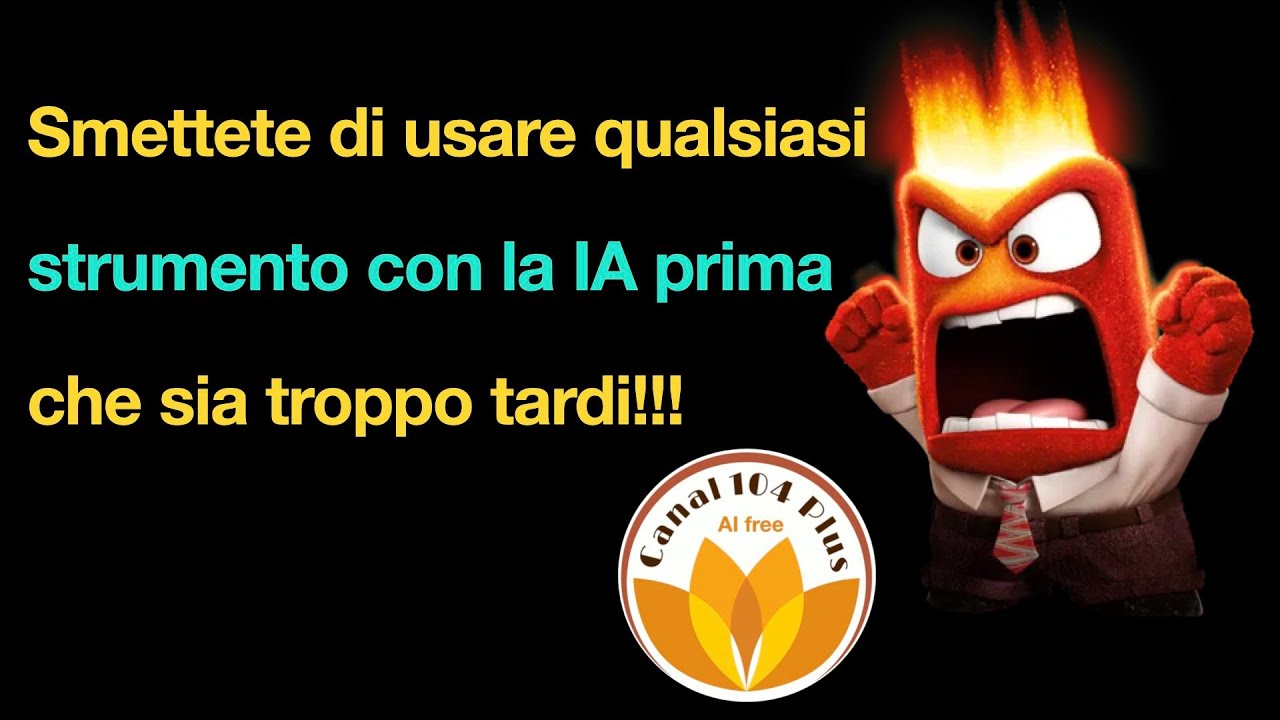 Smettete di usare qualsiasi strumento con l’IA prima che sia troppo ...