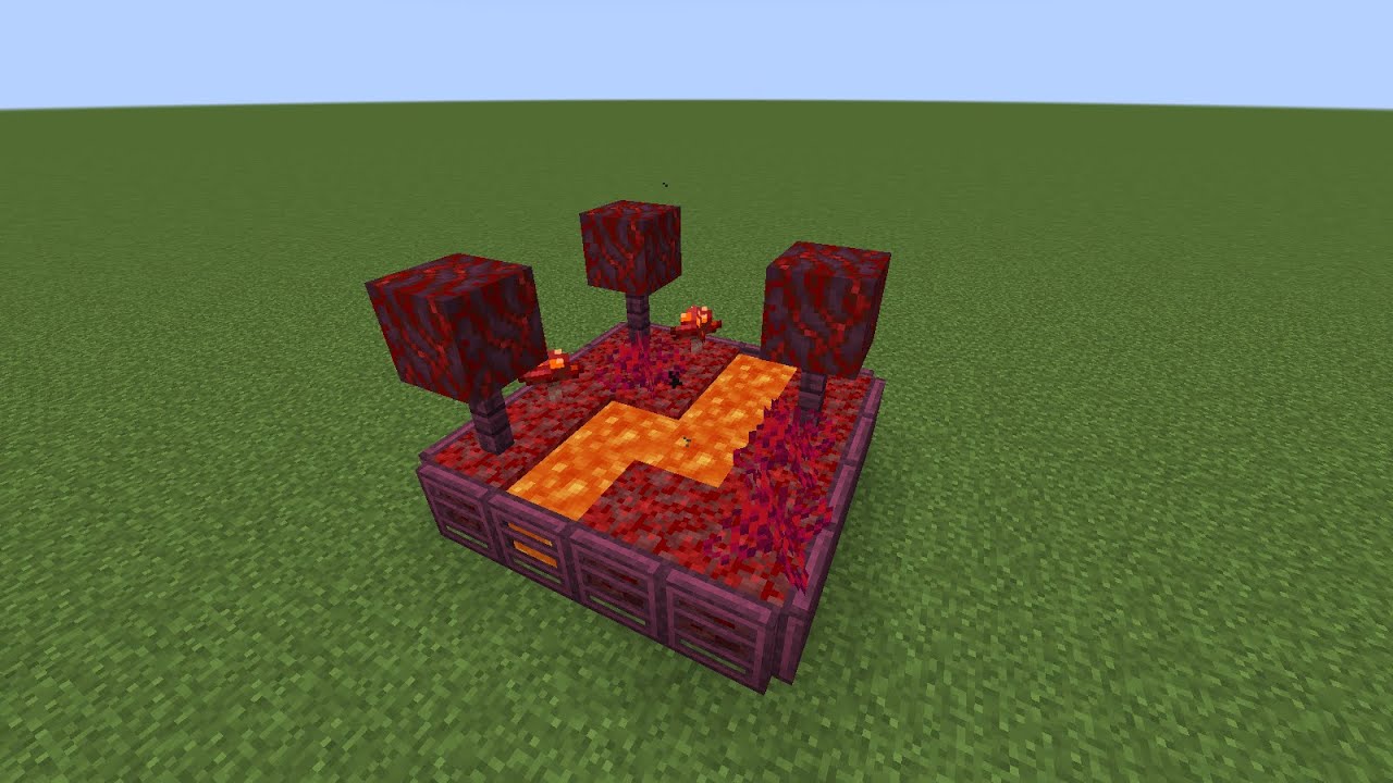mini nether biome - YouTube