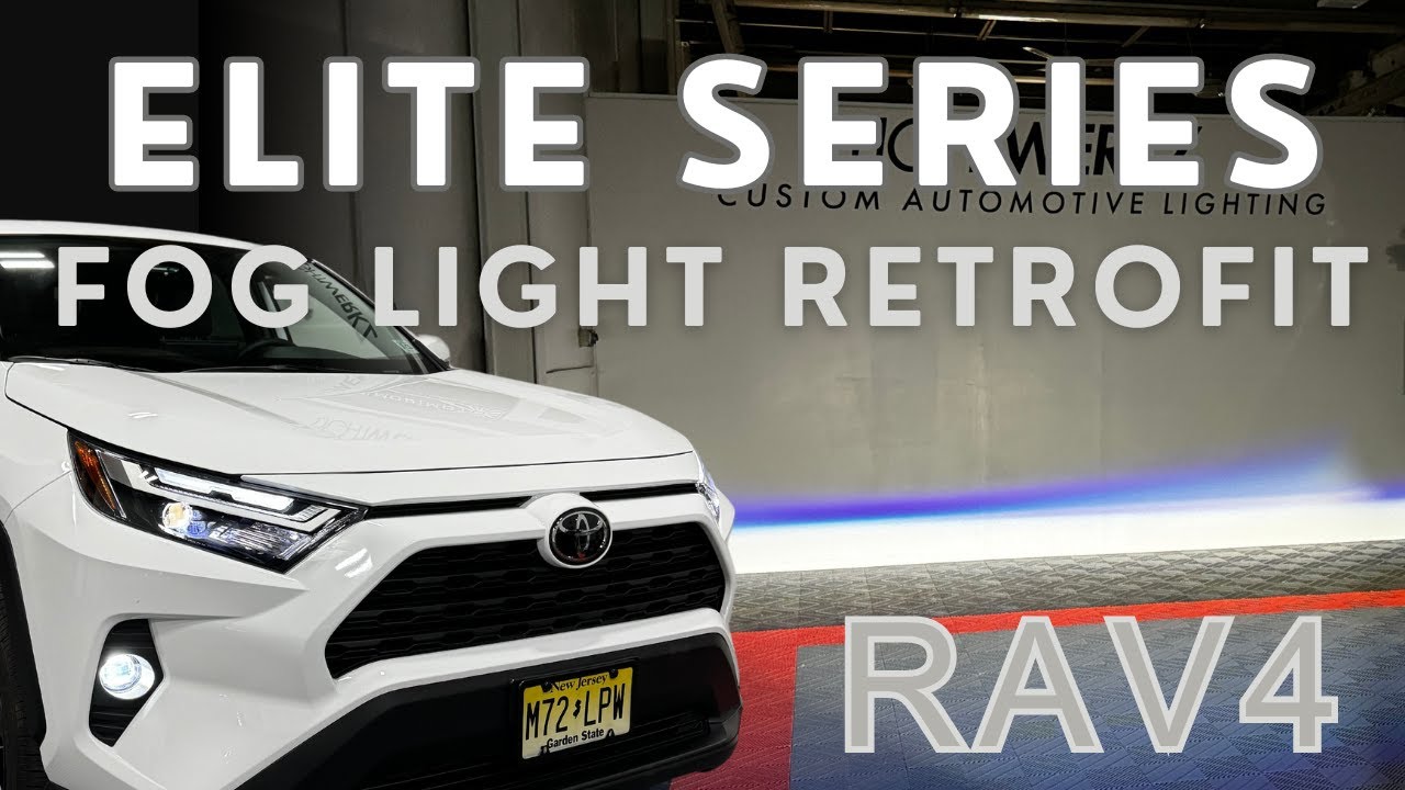 Elite Series Fog Light Retrofit - Toyota Rav4 - YouTube