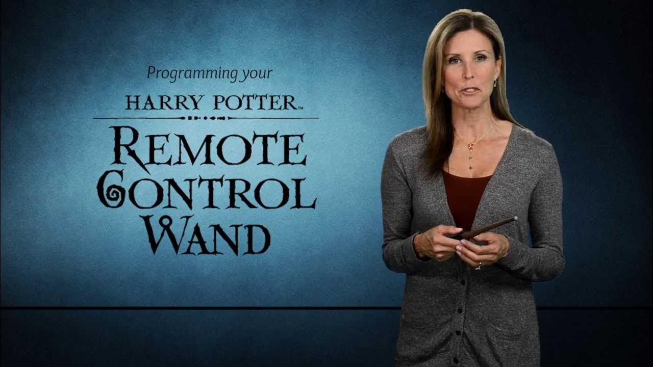 Noble Collection's Harry Potter Remote Control Wand - Programming Video ...