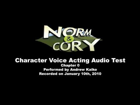 Norm and Cory Voice Acting Audio Test 01 - YouTube