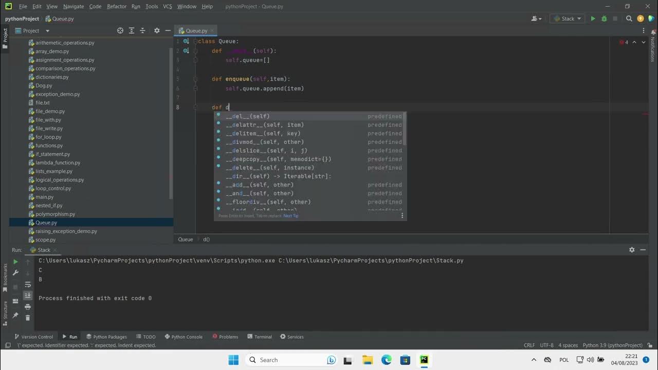 Python Programming Course for Beginners: Queues - YouTube