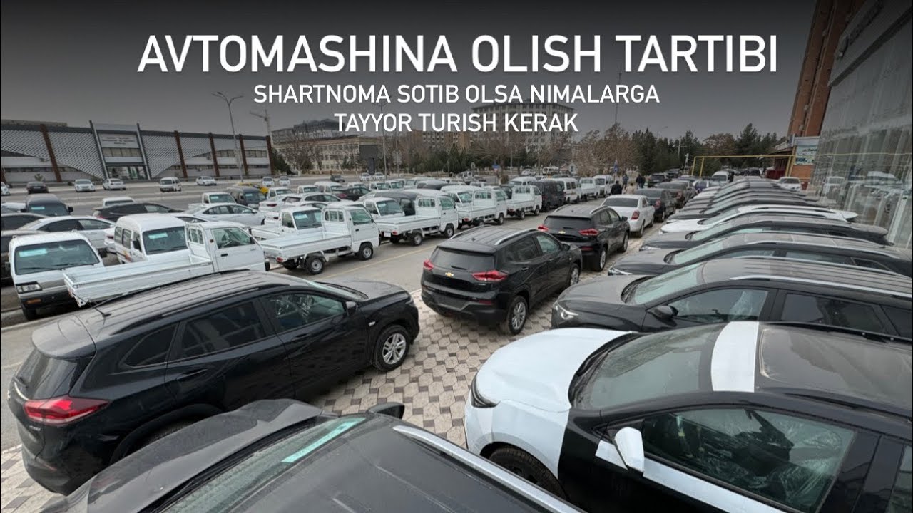 AVTOSALONDAN AVTOMASHINA OLISH KETMA KETLIGI | SHARTNOMA SOTIB ...