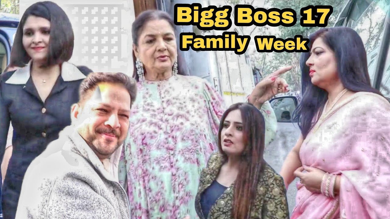 Bigg Boss 17 Contestants Family Members Ankita and Abhishek Mother ...