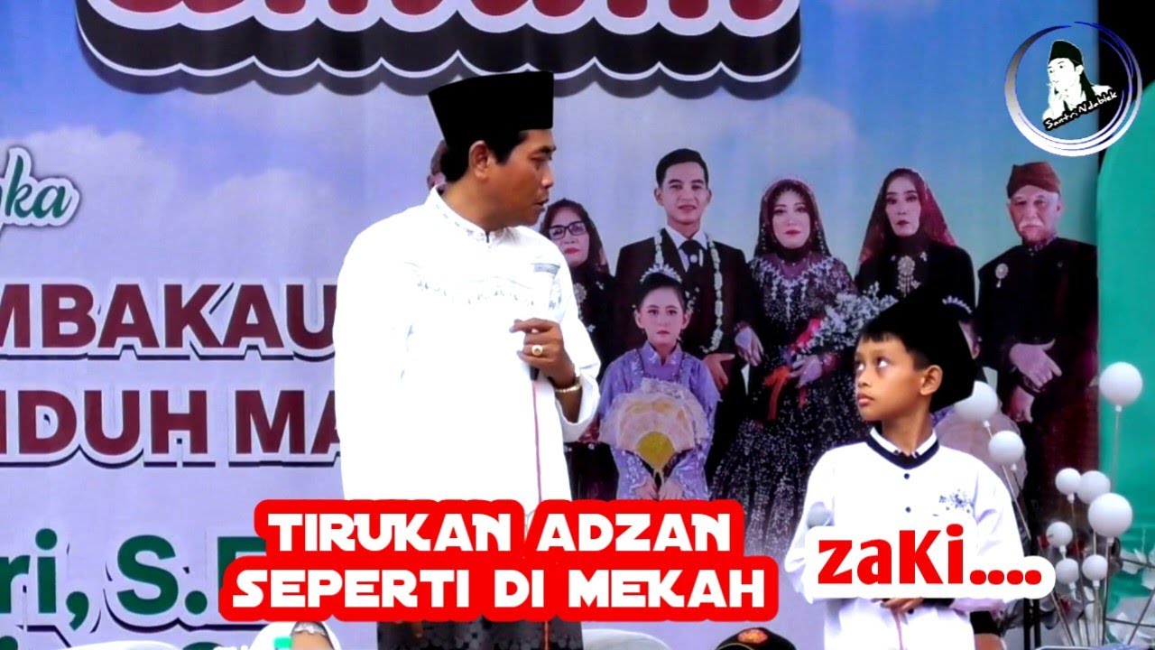 Adzan Paling Enak Didengar!!! Zaki Tirukan Adzan Seperti di Mekah Bikin ...