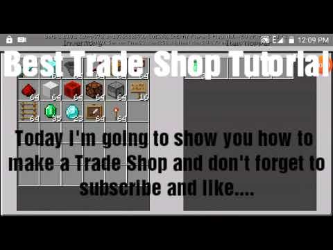 Minecraft Best Trade Shop [By Boss1xKing] - YouTube