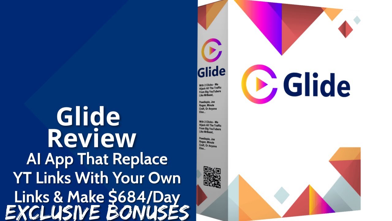 Glide Review | AI App That Replace YouTube Links With Your Own Links & Make $684/Day - YouTube