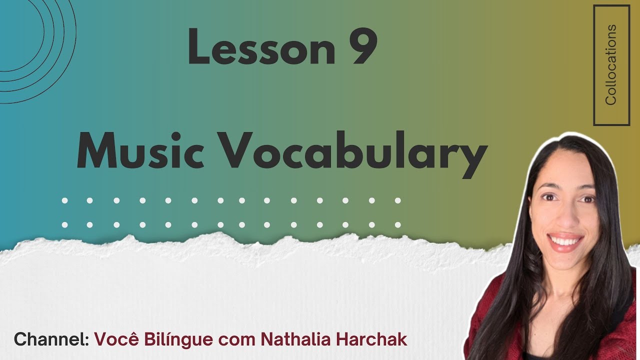 Lesson 9 - Music - Vocabulary Expansion Course - YouTube