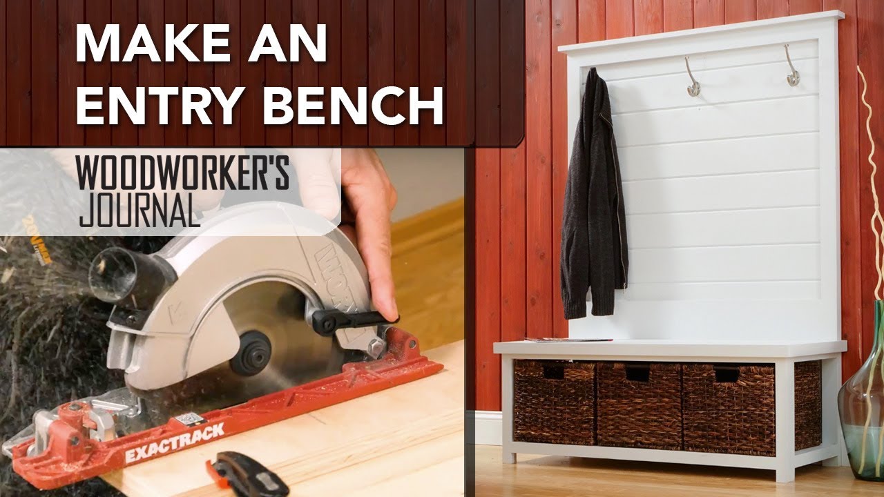 Make an Entry Bench | DIY Woodworking Project - YouTube