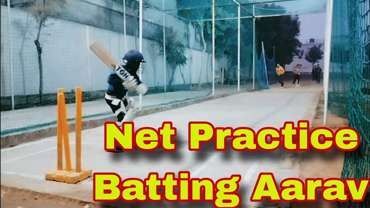 Net Practice power Batting tips Aarav Singh #netpractice ...