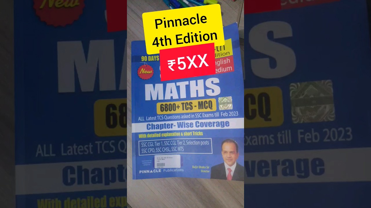 Pinnacle SSC Maths 6800 Book Latest 4th Edition Review pinnacle-ssc-maths-6800-book-latest-4th-edition-review