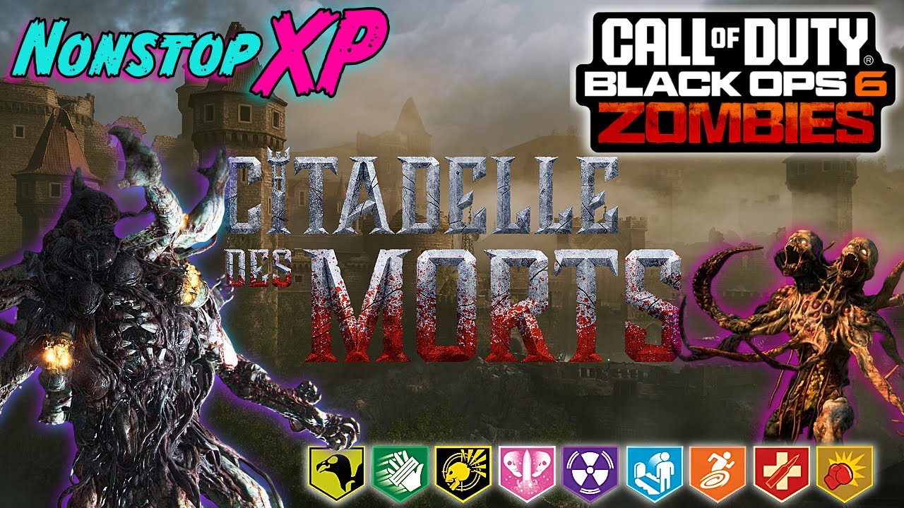 BLACK OPS 6 ZOMBIES "CITADELLE DES MORTS" GRIND - YouTube