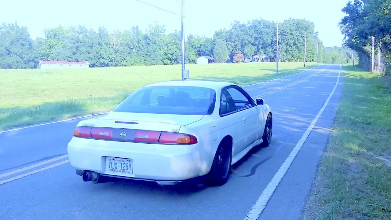 1995 S14 LS SWAP V8 LAUNCH - YouTube