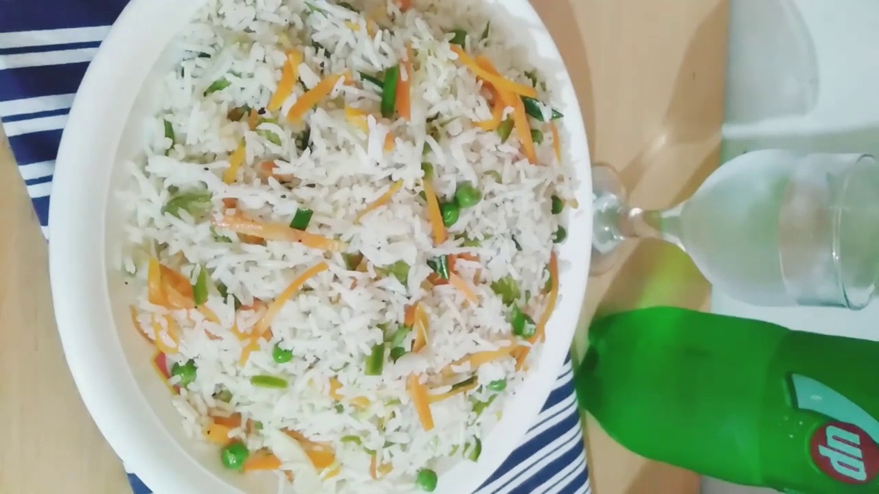 Chinese Veg Fried Rice Recipe | by Handi time with Zaree - YouTube
