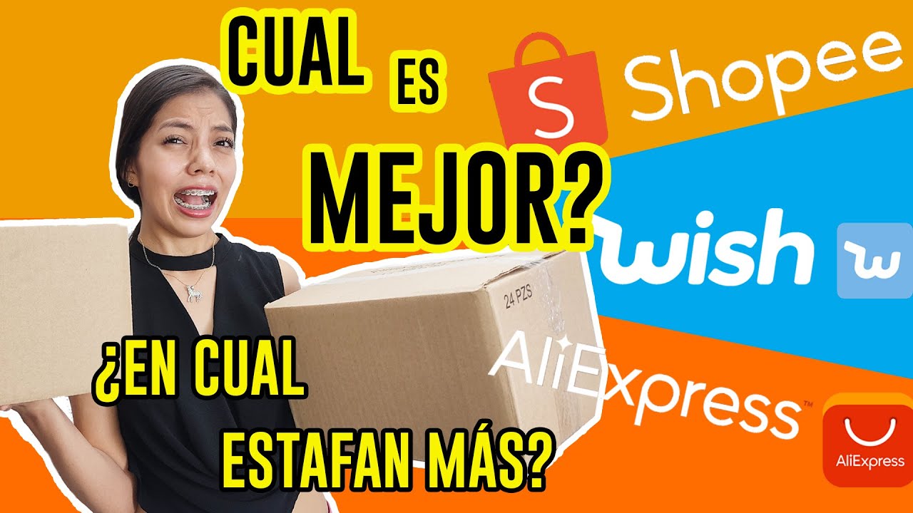 Cual es mejor Shopee | Aliexpress | o Wish? / Aduanas- Calidad - YouTube