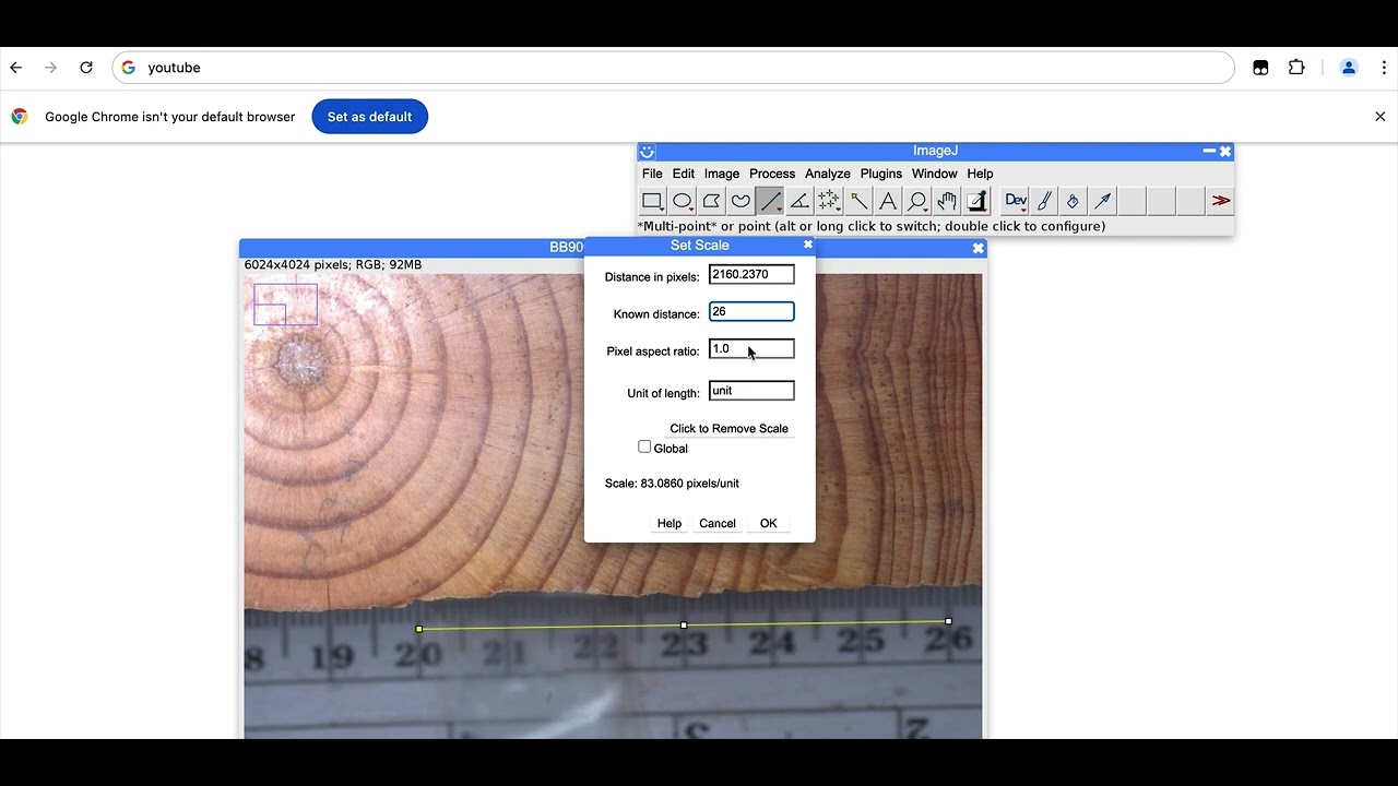 Tree Ring Video Calibration Procedure YT - YouTube