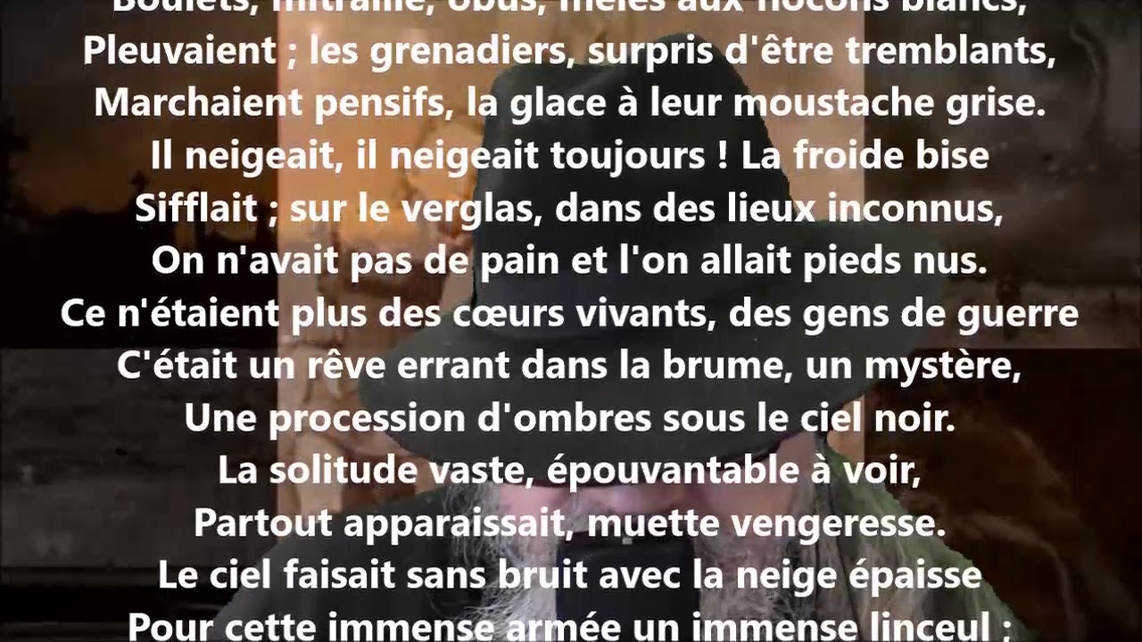 L'expiation I - Victor Hugo lu par Yvon Jean - YouTube