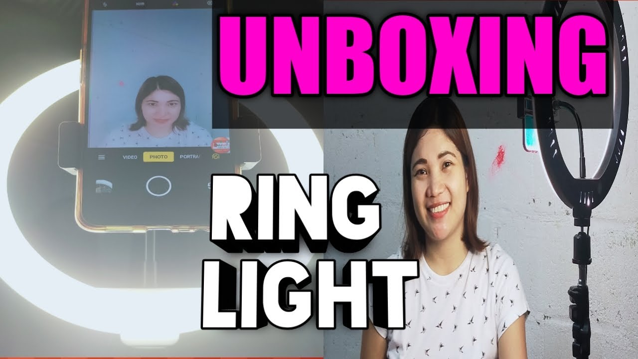 UNBOXING RING LIGHT - YouTube