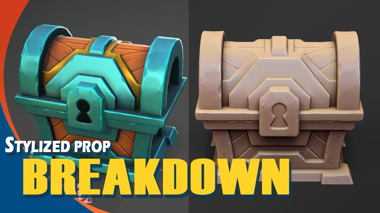 This is how you make a stylized prop treasure chest - 3D Asset ...