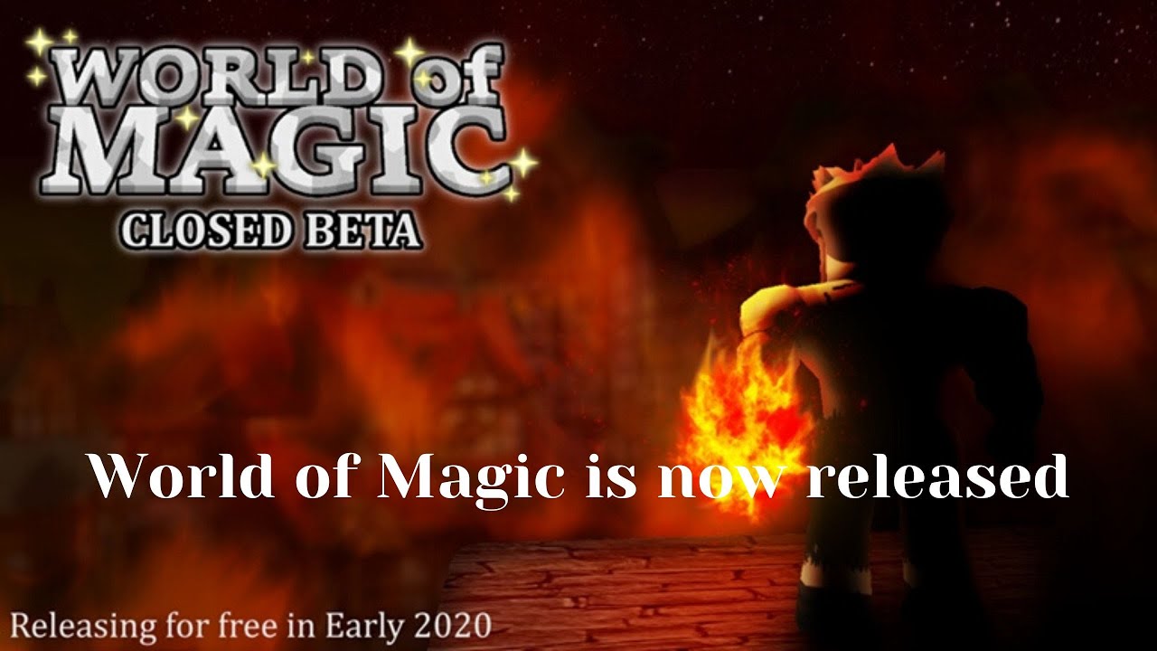 Roblox World of Magic is now released - YouTube
