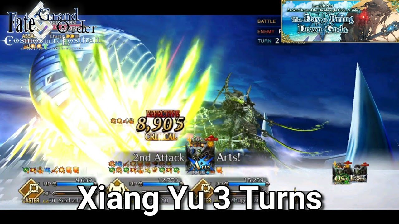 [FGO NA] Lostbelt 5 Atlantis: Section 26 (3/5) vs Poseidon Center Core ...