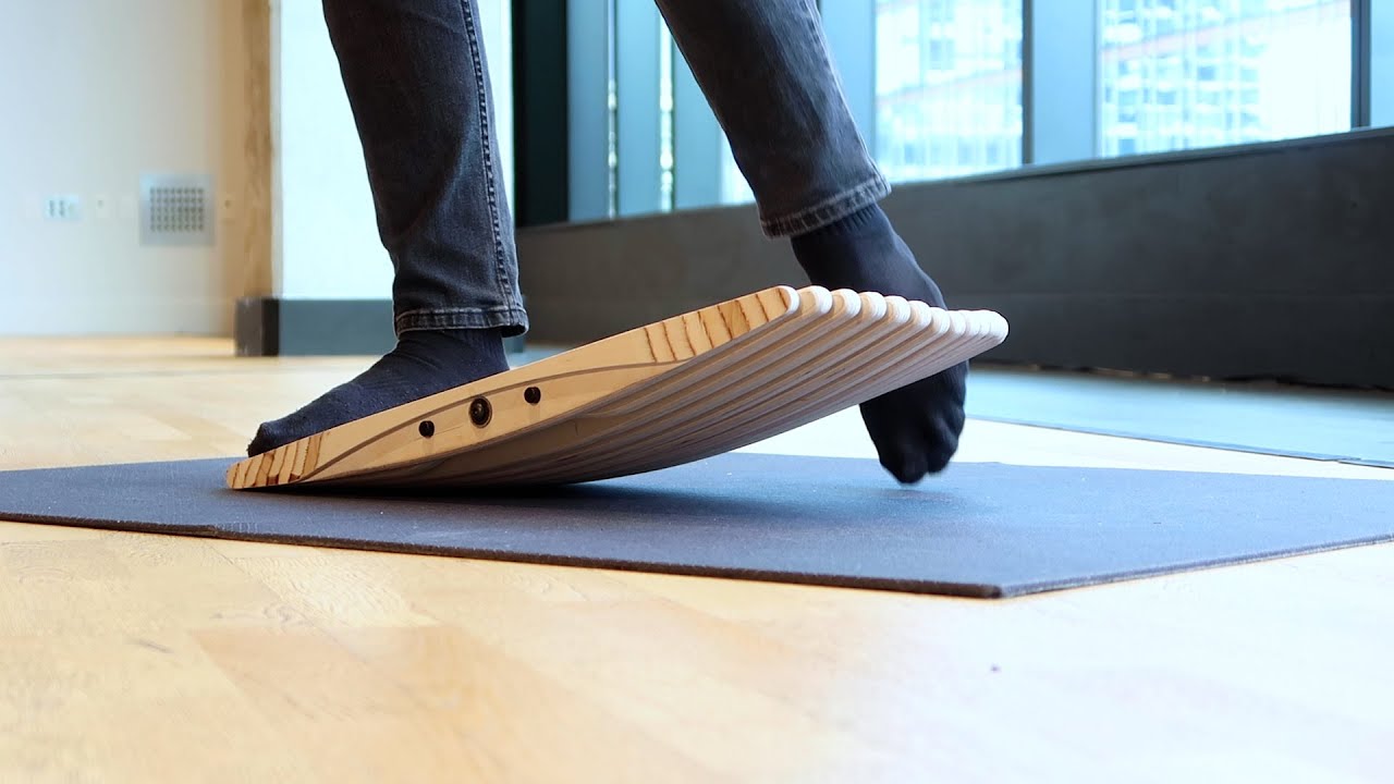 Award-Winning Active Standing Board - Movemate™ - YouTube