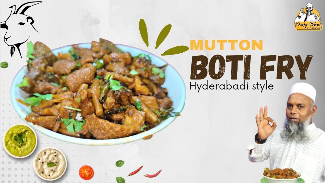 mutton boti fry recipe in hyderabadi style | boti ka salan ki recipe ...
