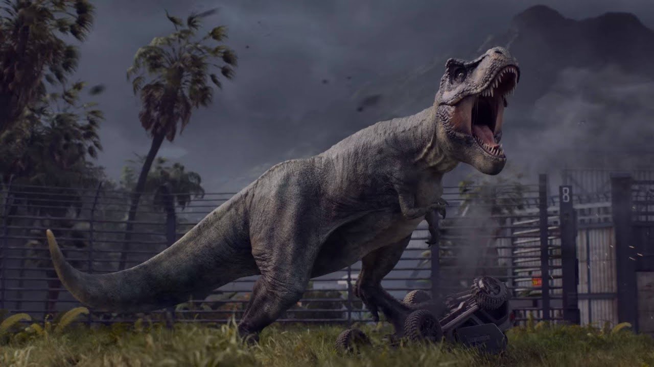 Tyrannosaurus Rex VS Indominus Rex - Fight Scene - Jurassic World - YouTube